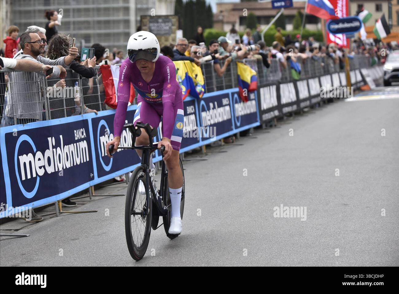 Pisa, 20/05/2025 The 10th time trial stage Lucca - Pisa of 28.6 km has ...