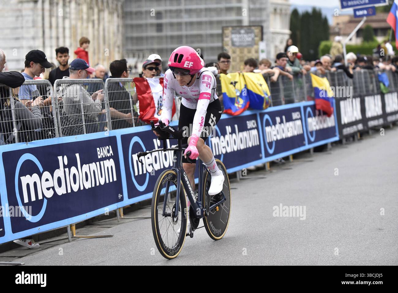 Pisa, 20/05/2025 The 10th time trial stage Lucca - Pisa of 28.6 km has ...