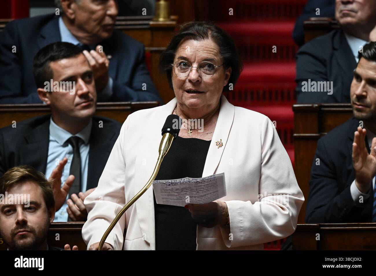 Paris, France. 20th May, 2025. French MP for the Rassemblement National ...