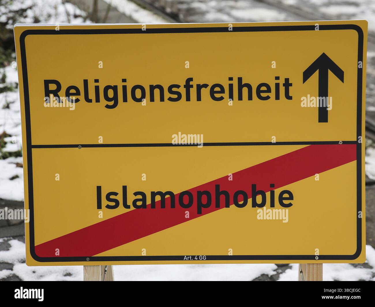 Religious freedom, Islamophobia Stock Photo - Alamy