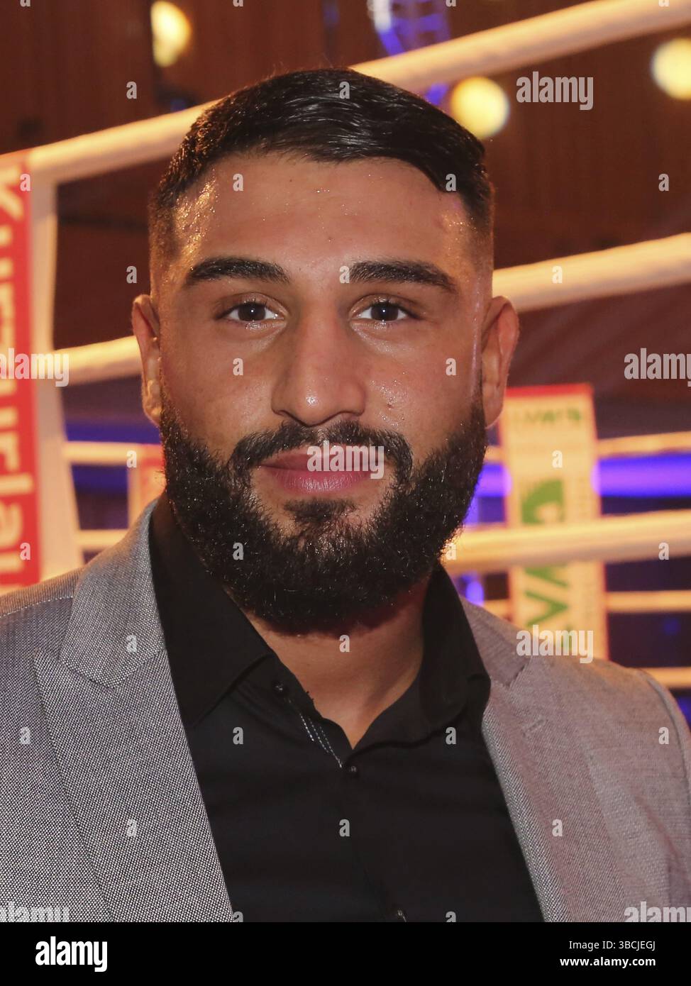 German heavyweight boxer Agit Kabayel (SES Boxing) at the SES Boxing ...