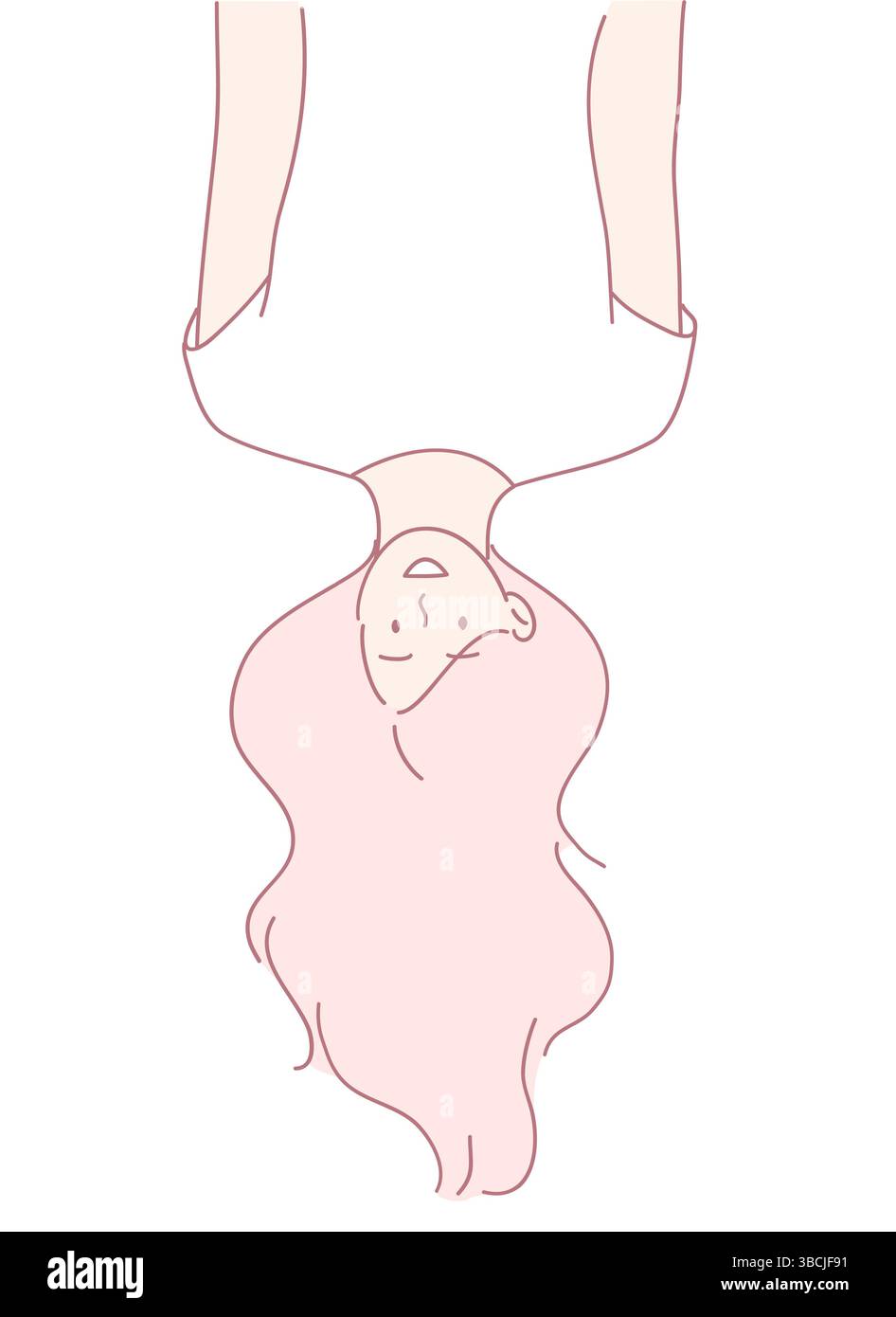 An enchanting and whimsical illustration depicting a girl who is ...