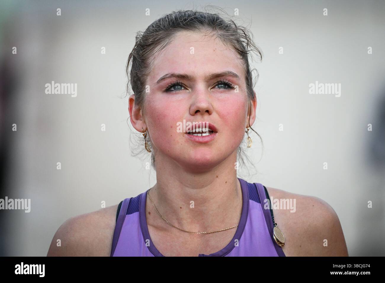 Linda KLIMOVICOVA of Poland during the second qualifying day of the ...