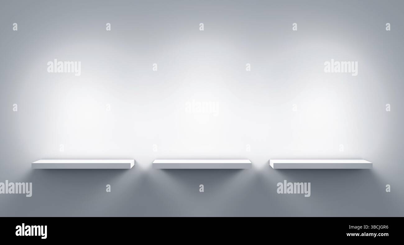 High resolution rendering of a exhibition background Stock Photo - Alamy
