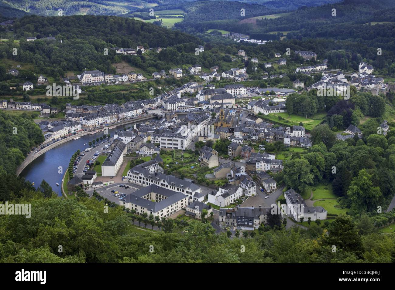 Townscape with semois river hi-res stock photography and images - Alamy