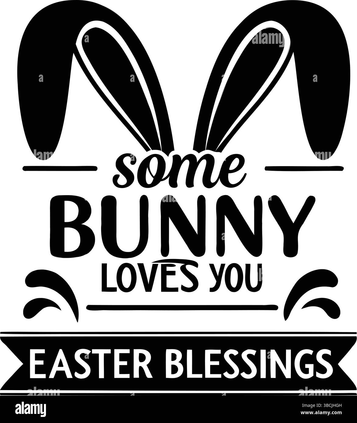 Happy Easter Born to Hunt Eggs with Colorful Eggs, Bringing Light, Love ...