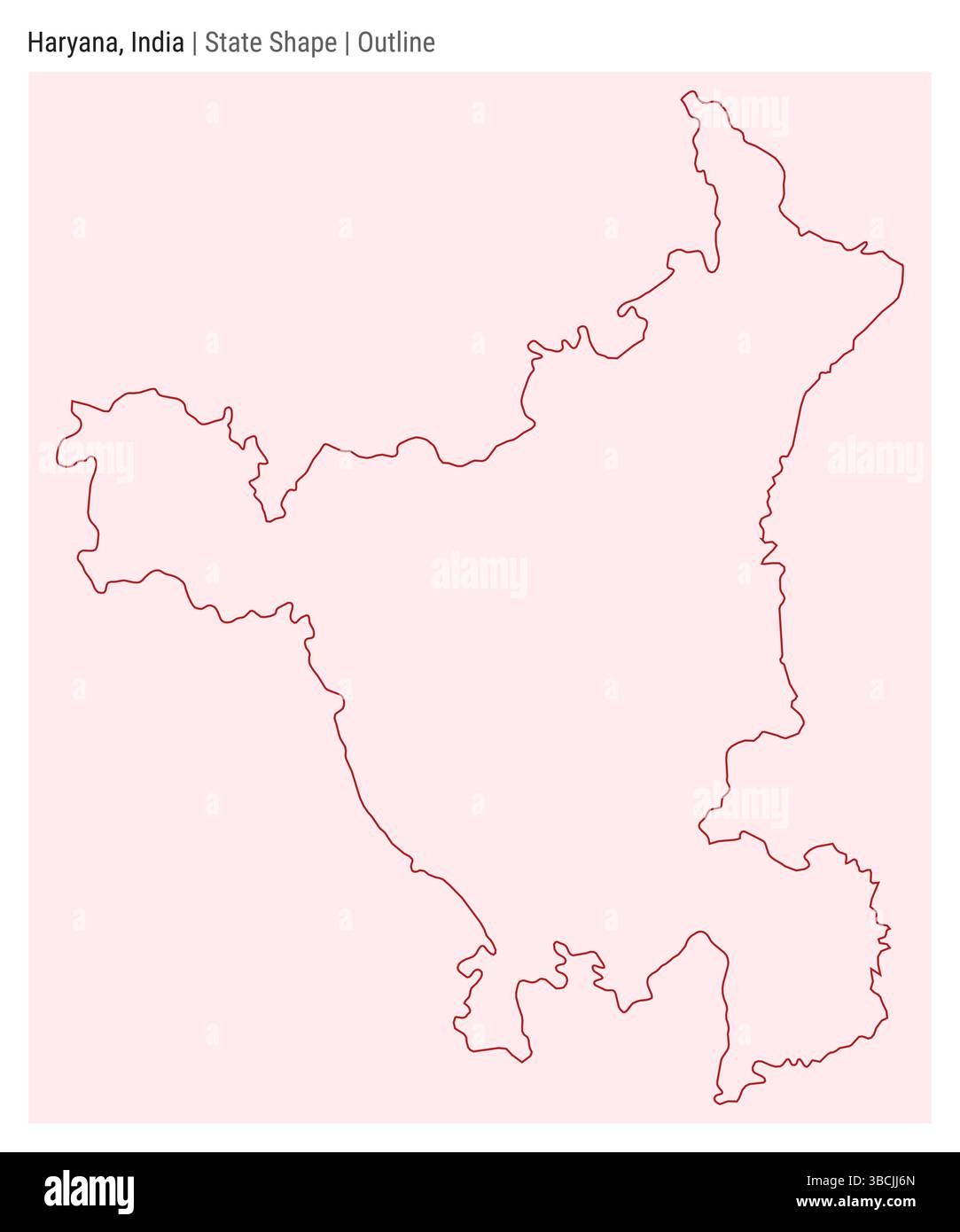 Haryana map hi-res stock photography and images - Alamy