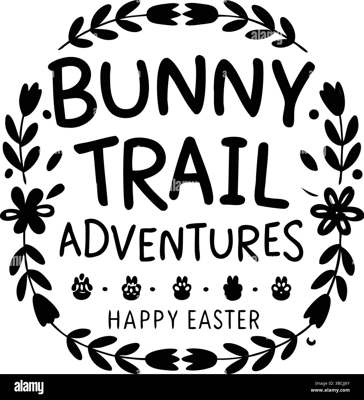 Happy Easter Born to Hunt Eggs with Colorful Eggs, Bringing Light, Love ...