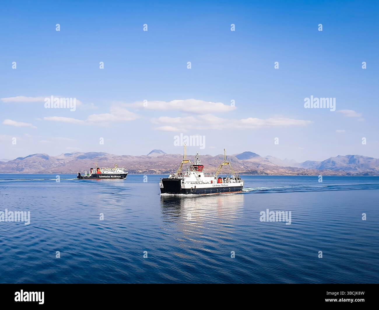 Sound of Sleat, Isle of Skye, Scotland 10th May 2025, Two Caledonian ...