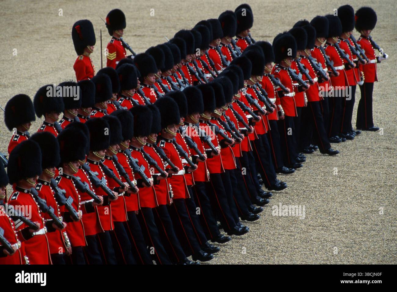 Trooping the Colour, the Queen's birthday parade, London, England ...