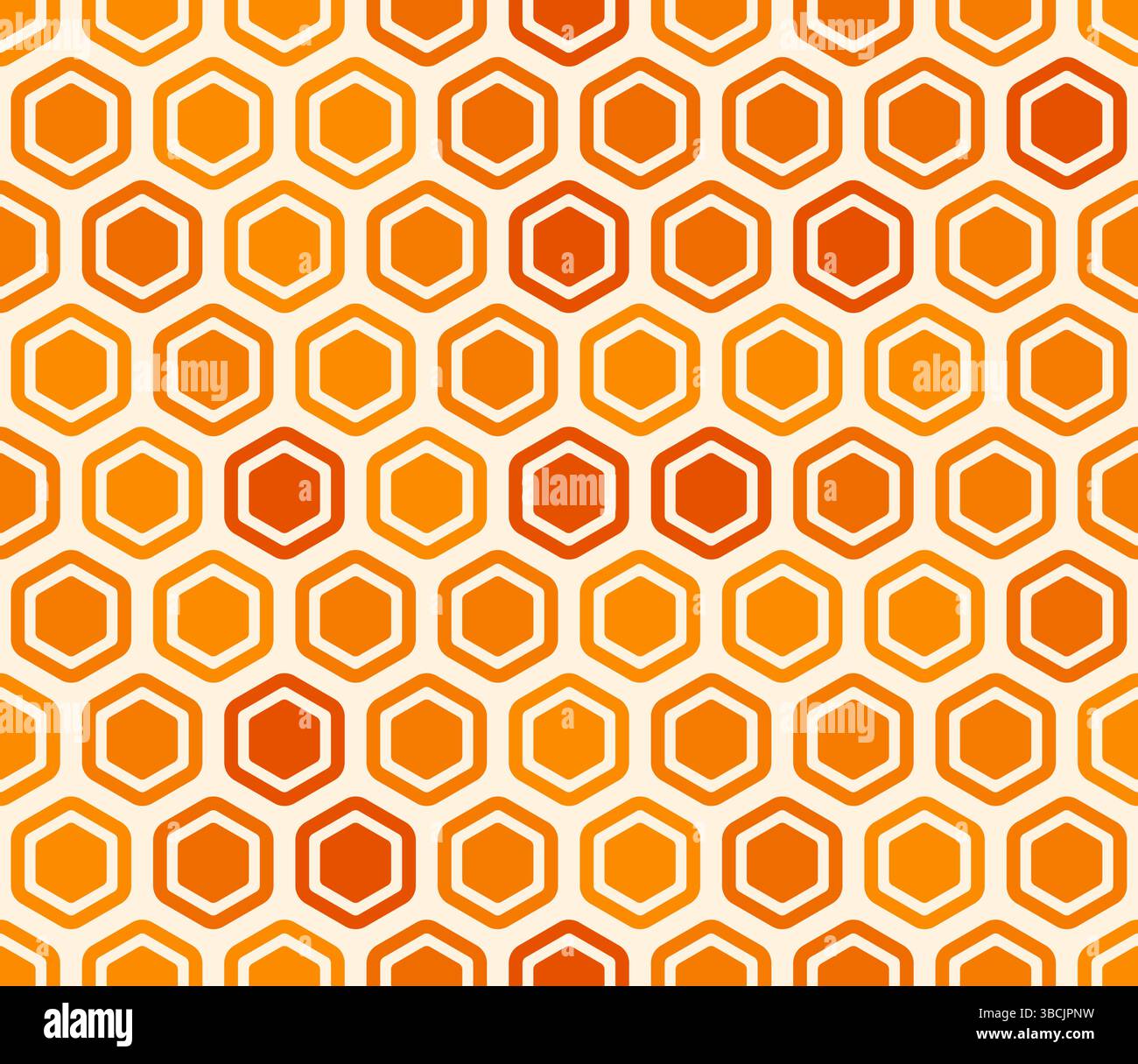 Hexagonal pattern background. Bold rounded hexagon cells with padding ...