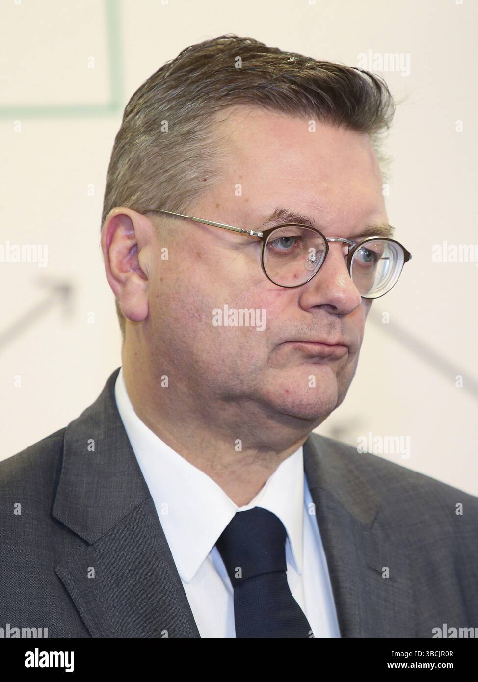 DFB President Reinhard Grindel during a regional conference of the DFB ...