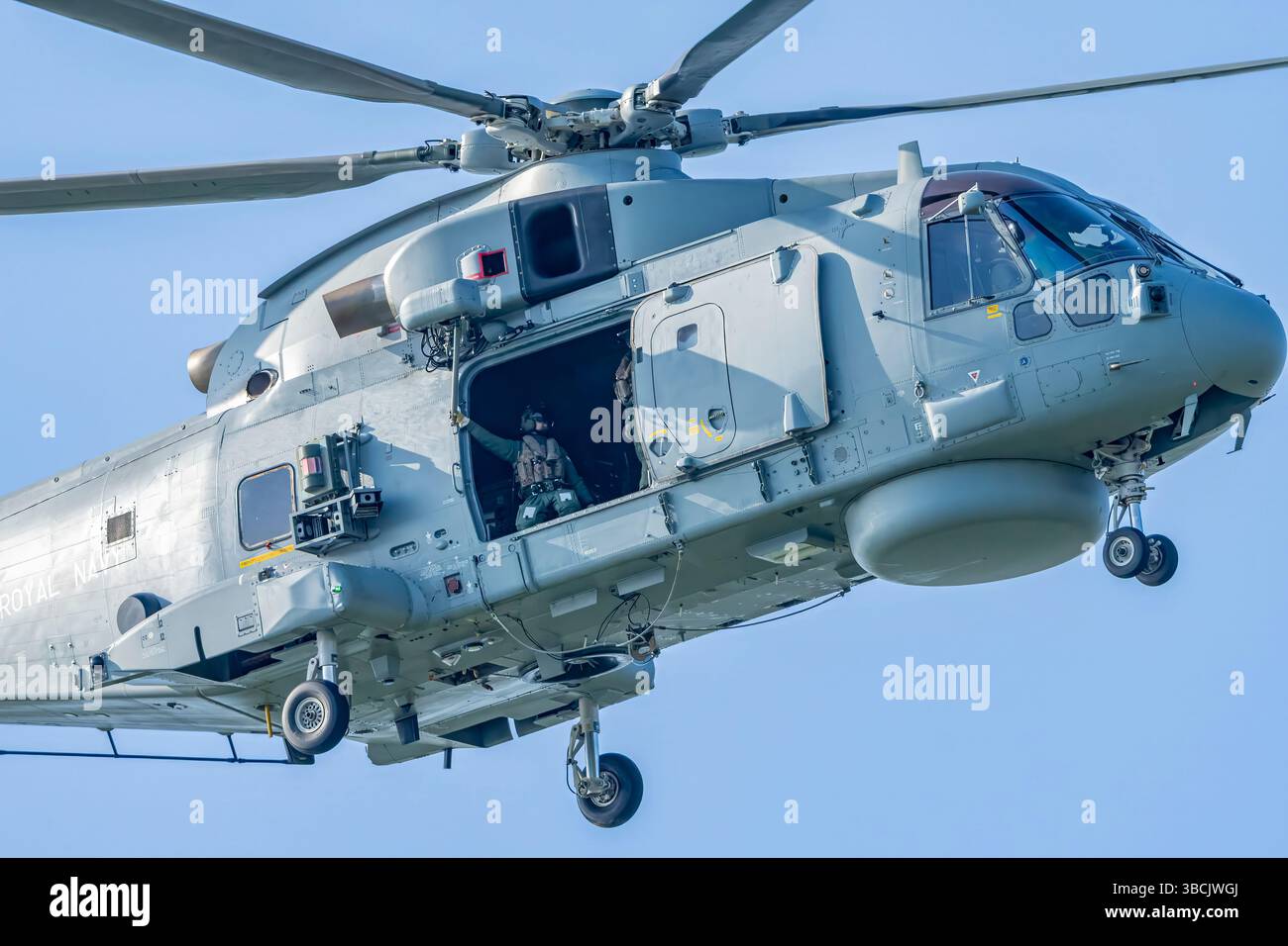 Military helicopter in formation hi-res stock photography and images ...