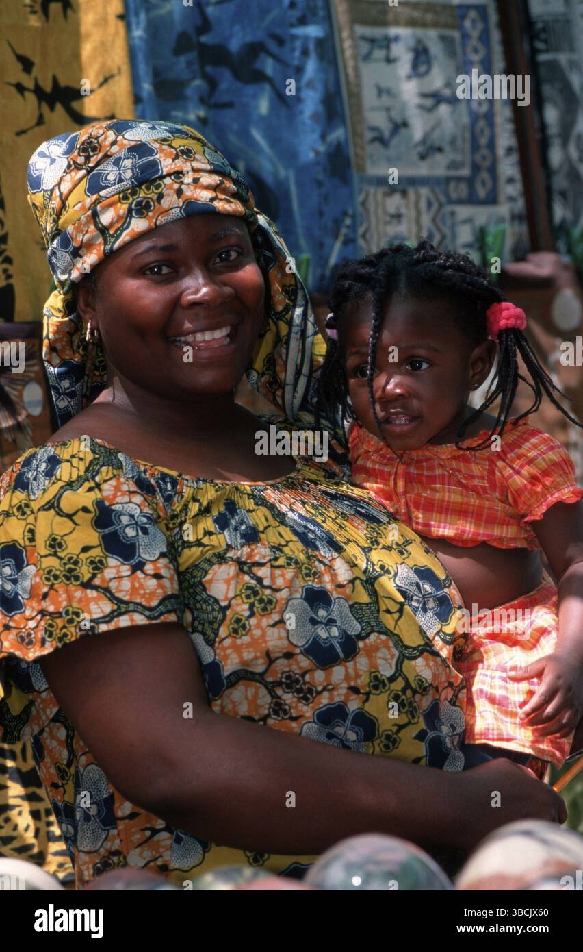 Woman and girl, Capetown, South Africa, Woman and girl, Cape Town ...
