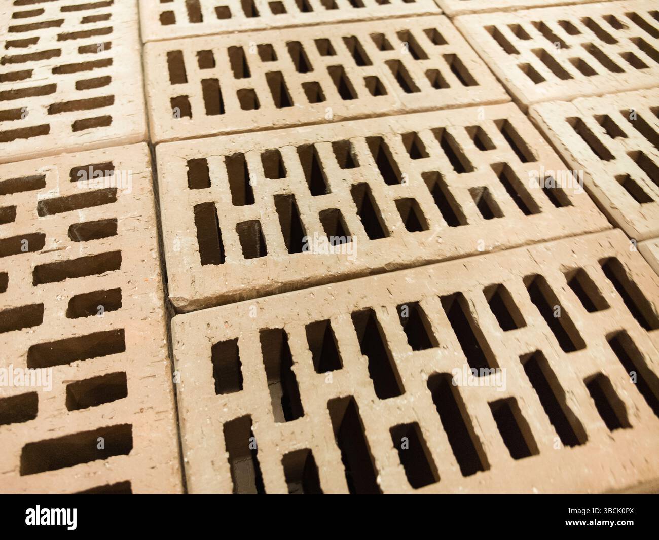 Intricate brick patterns display artistry in construction materials ...