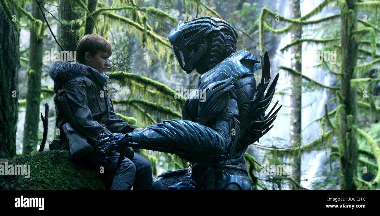 Maxwell Jenkins, Robot, "Lost In Space" Season 1 (2018 Stock Photo - Alamy