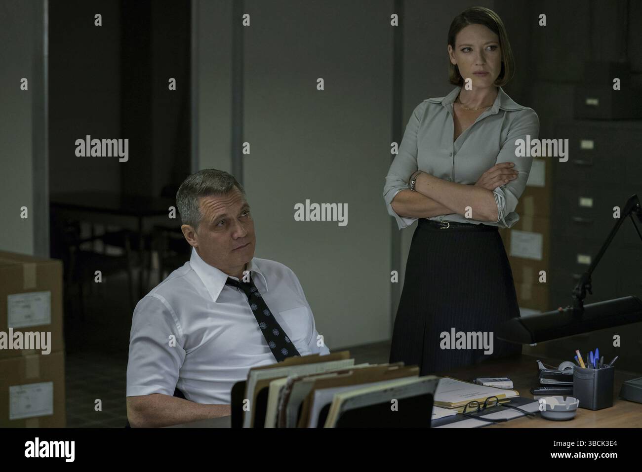 Anna Torv, Holt McCallany, "MINDHUNTER" Season 1 (2018) Netflix Stock ...