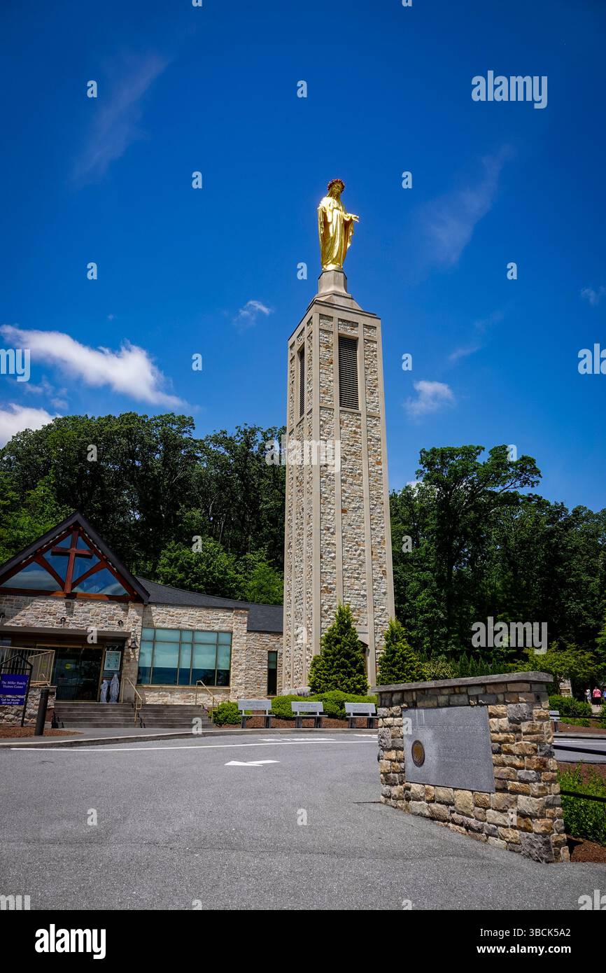 USA Maryland MD Emmitsburg National Shrine Grotto of Our Lady of ...