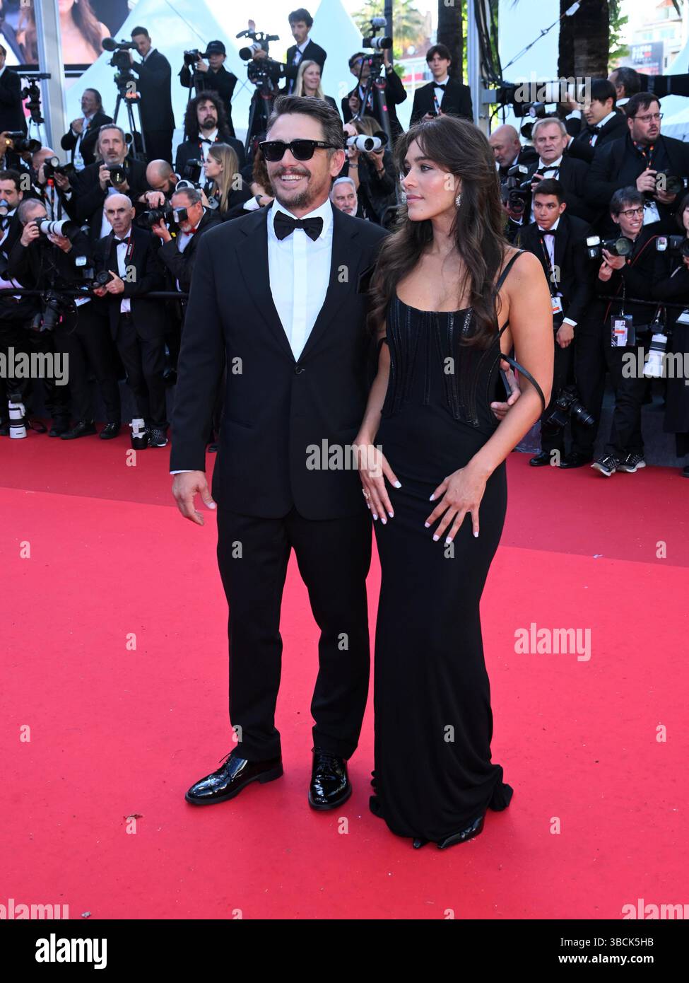Cannes, France. 20th May, 2025. Evening 8 - Red Carpet of the film "Vie ...