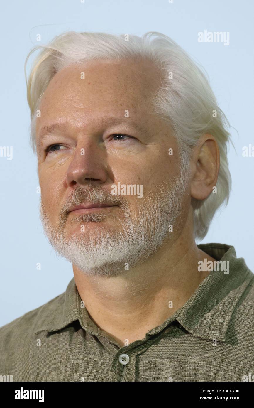 Cannes, France. 20th May, 2025. Julian Assange during the The Six ...