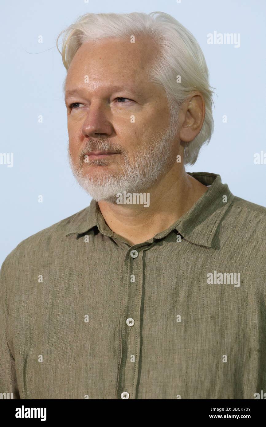 Cannes, France. 20th May, 2025. Julian Assange during the The Six ...