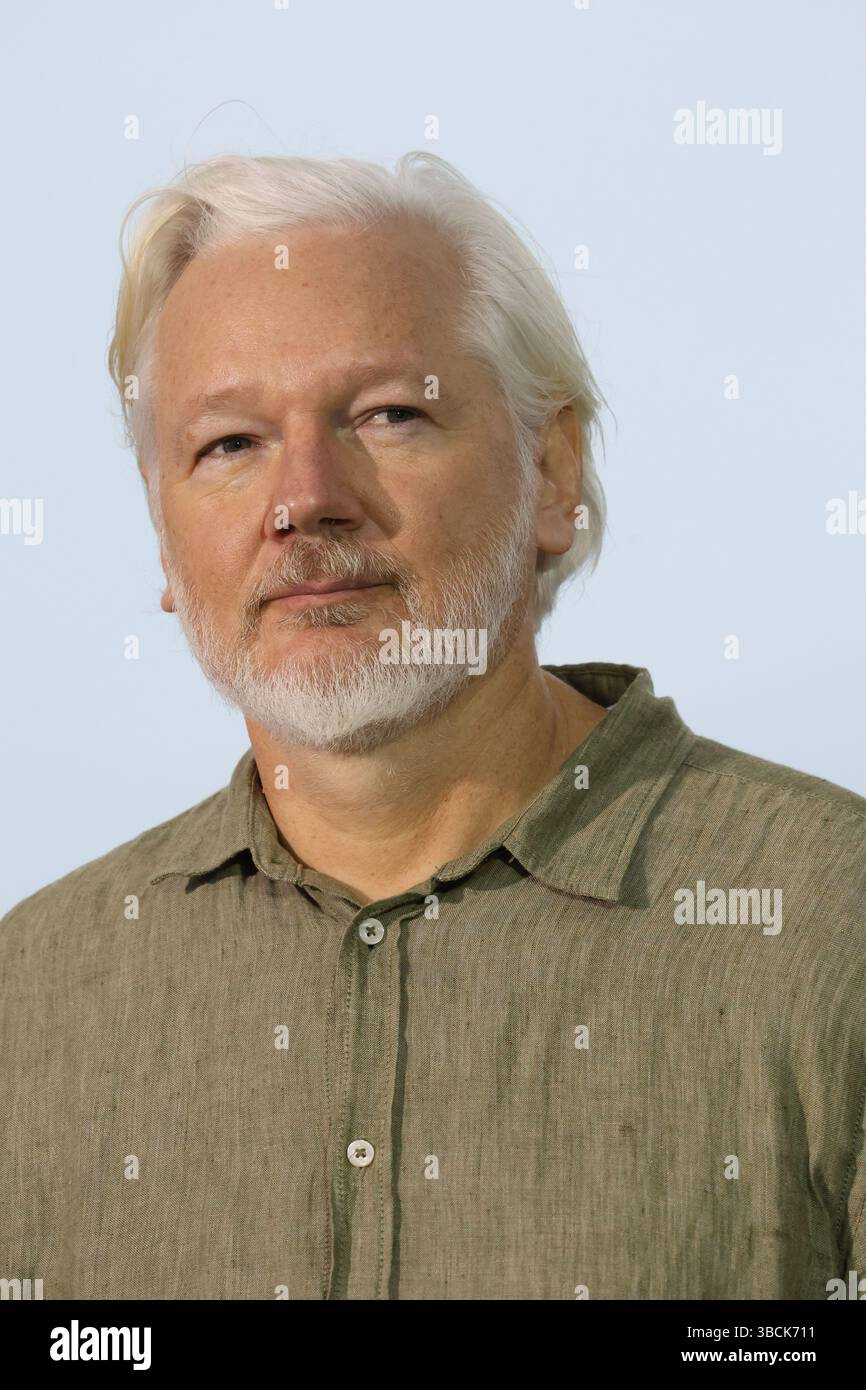 Cannes, France. 20th May, 2025. Julian Assange during the The Six ...
