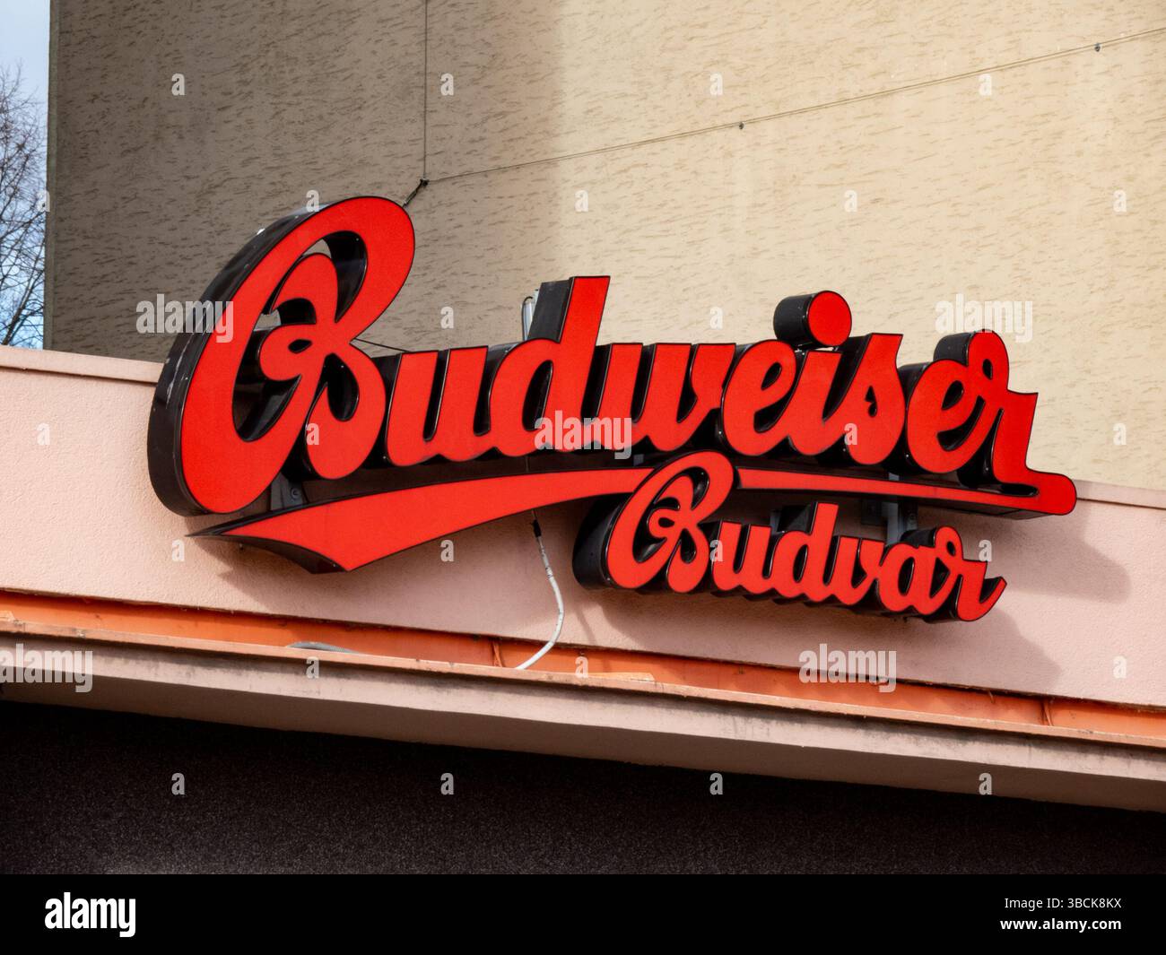 Budweiser budvar brewery emblem hi-res stock photography and images - Alamy