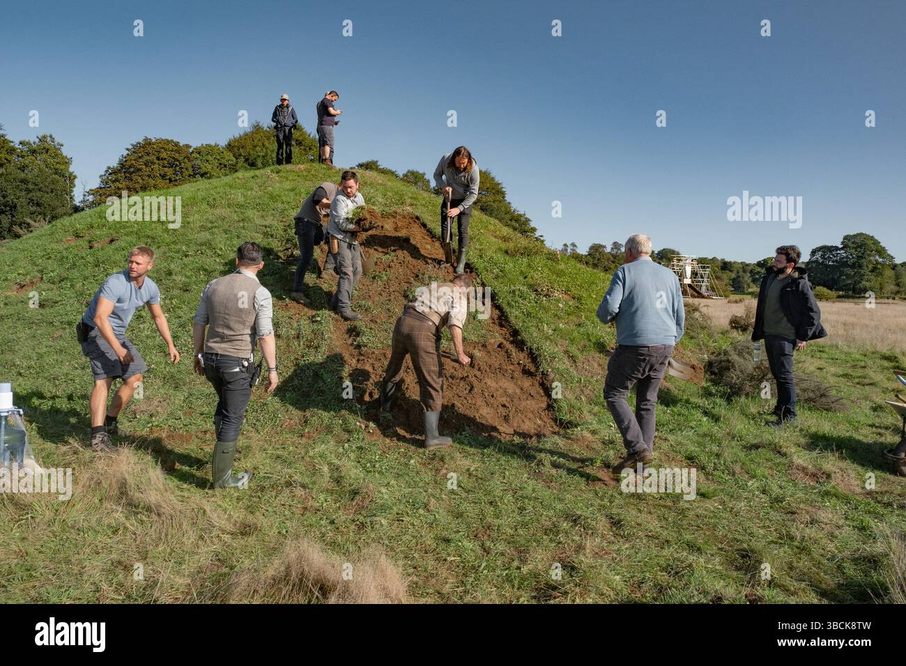 Ralph Fiennes, "The Dig" (2021) Credit: Larry Horricks / Netflix Stock ...