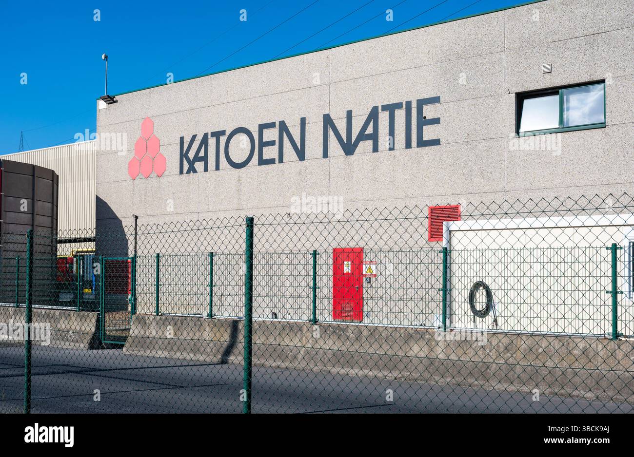 Katoen Natie industrial logistics company at the harbour of Antwerp ...