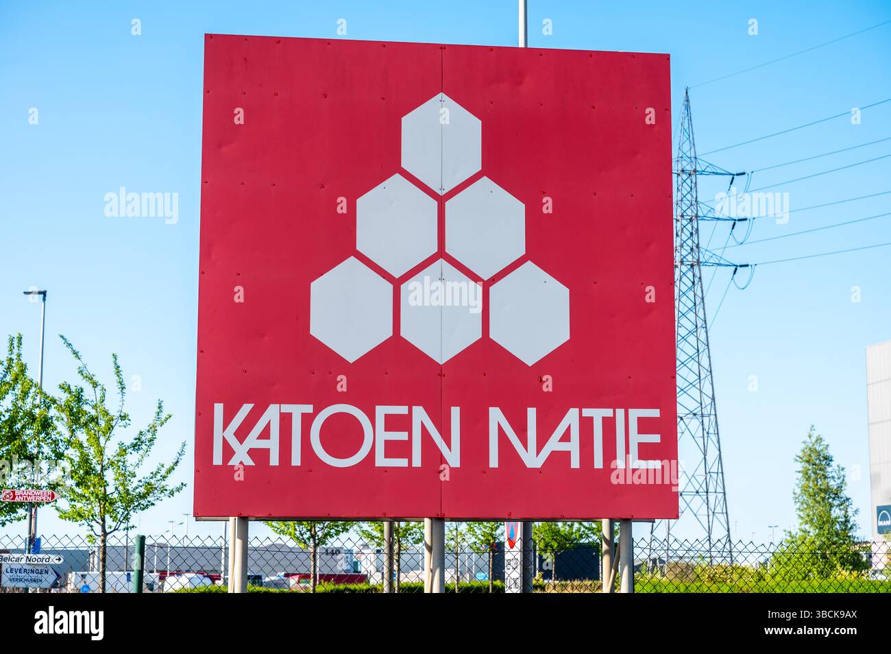 Katoen Natie industrial logistics company at the harbour of Antwerp ...