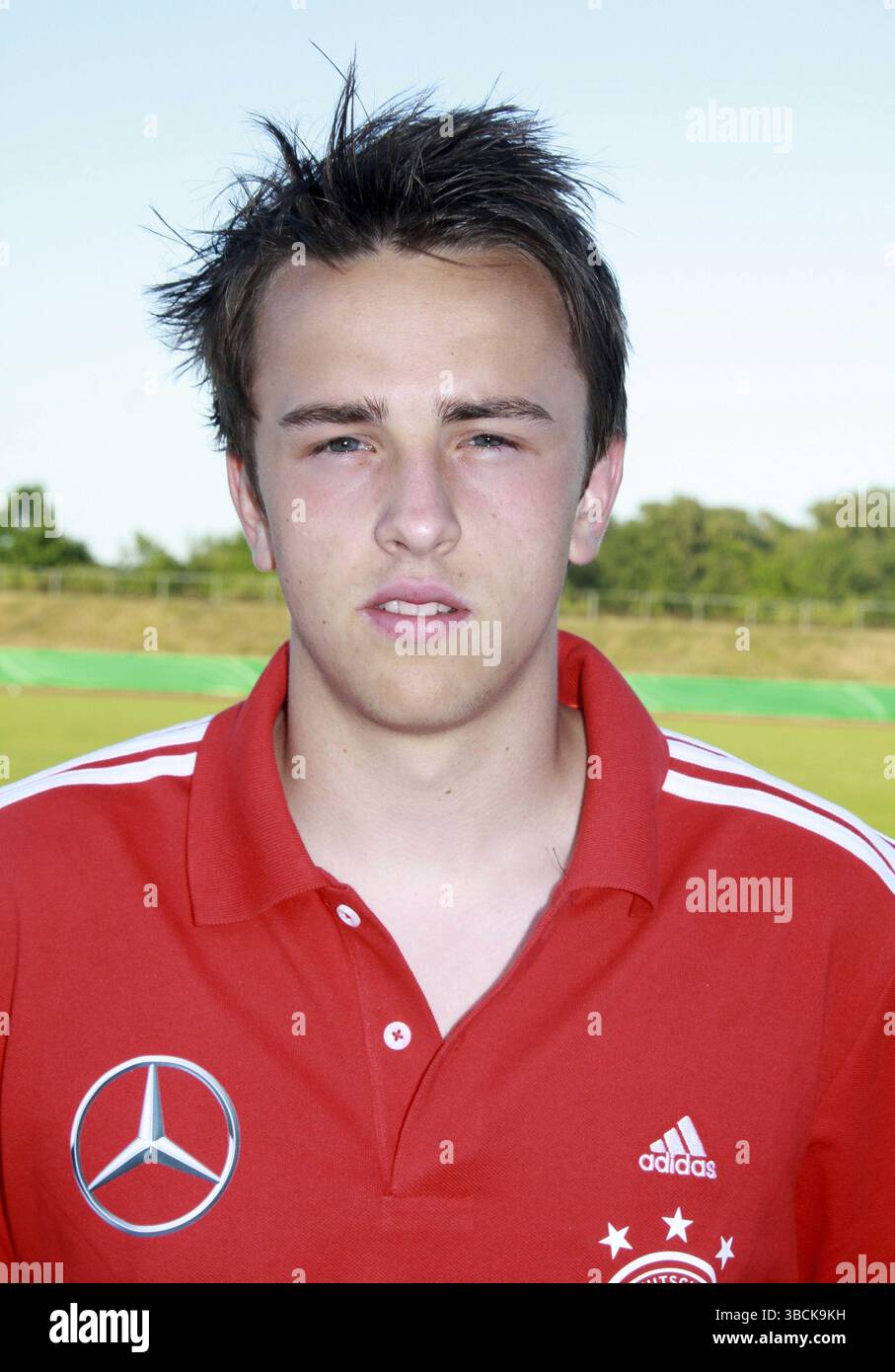 German soccer goalkeeper Leopold Zingerle FC Bayern Munich DFB U18 ...