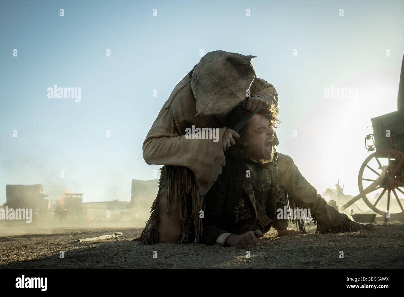 Dane DeHaan, "American Primeval" (2025). Photo credit: Matt Kennedy ...