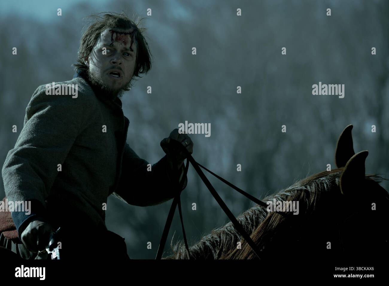 Dane DeHaan, "American Primeval" (2025). Photo credit: Matt Kennedy ...
