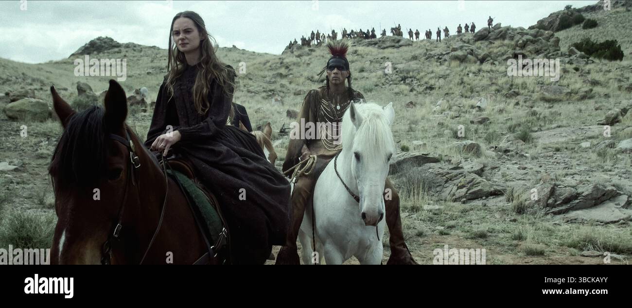 Saura Lightfoot Leon, Derek Hinkey, "American Primeval" (2025). Photo ...