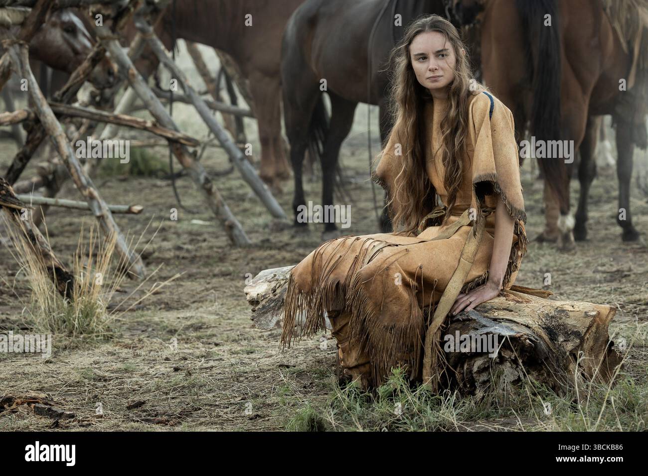 Saura Lightfoot Leon, "American Primeval" (2025). Photo credit: Matt ...
