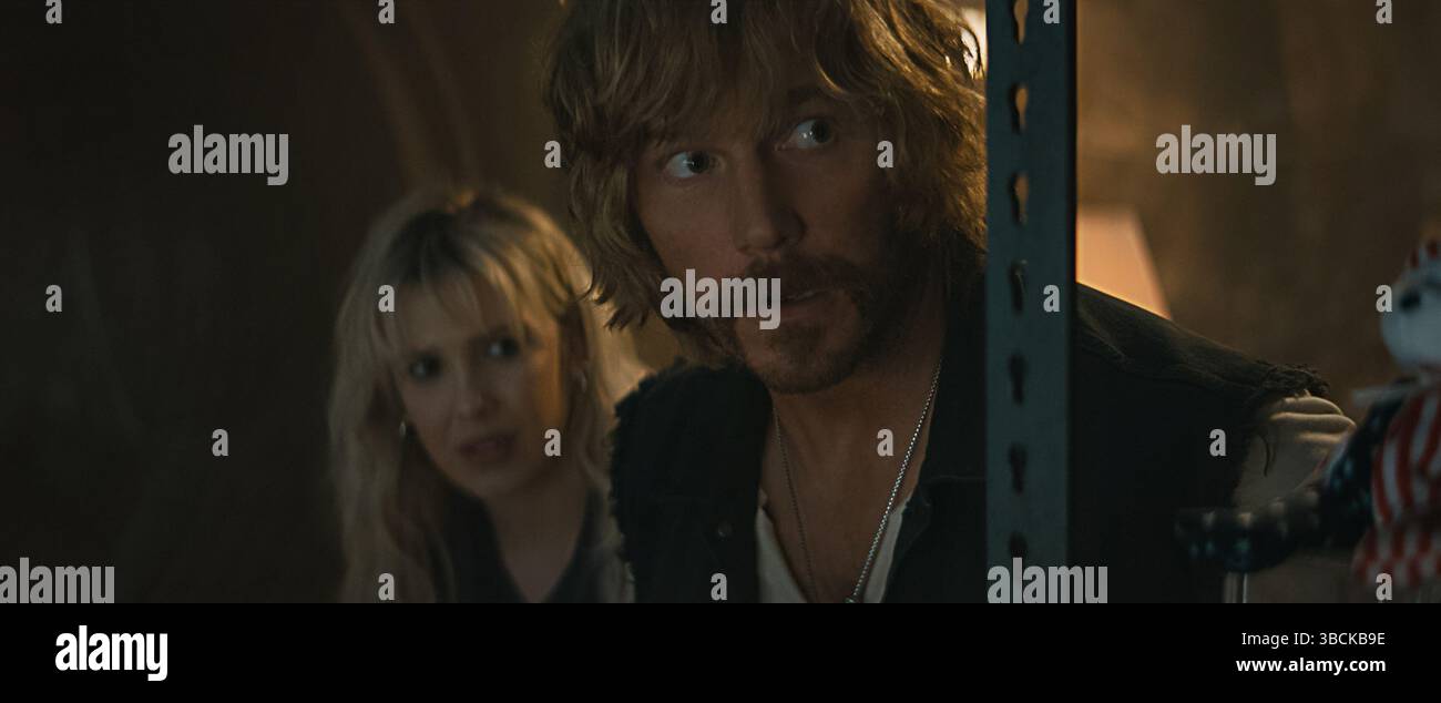 Millie Bobby Brown as Michelle, Chris Pratt as Keats, "The Electric ...