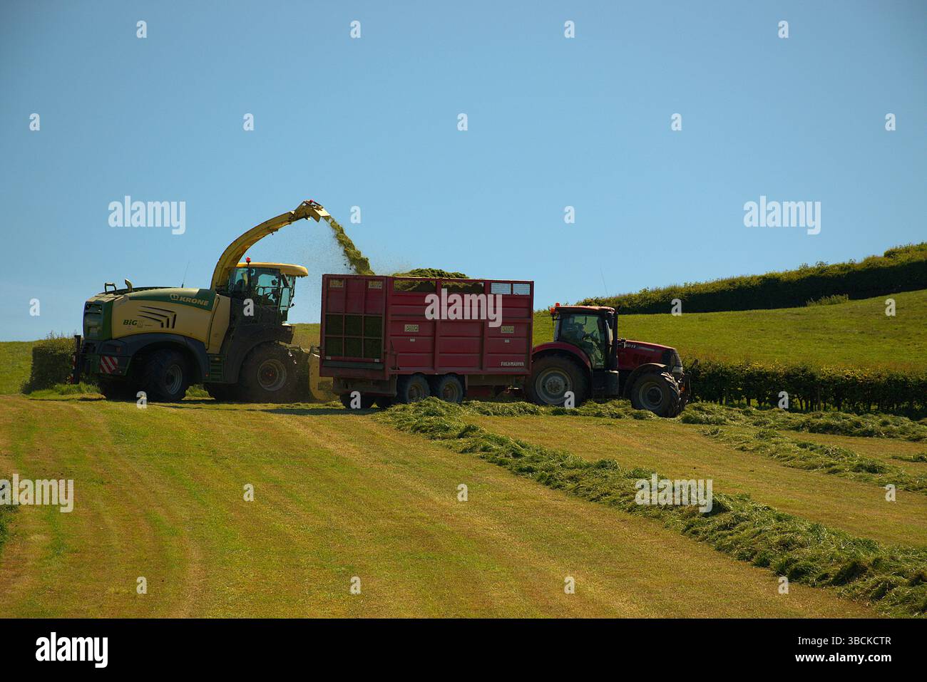 Silage trailer hi-res stock photography and images - Alamy