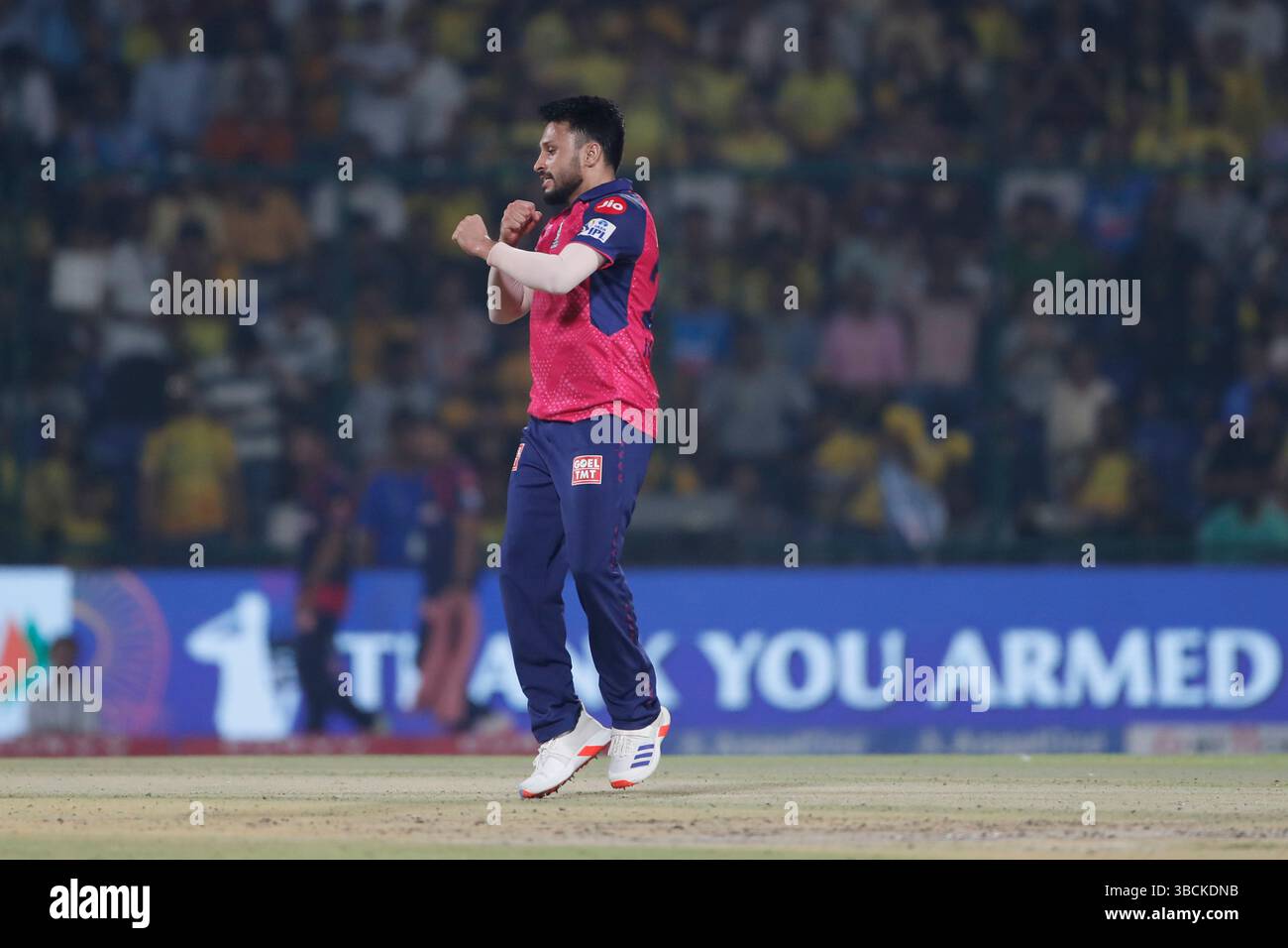 Delhi, India. 20th May, 2025. DELHI, INDIA - MAY 20: Akash Madhwal of ...