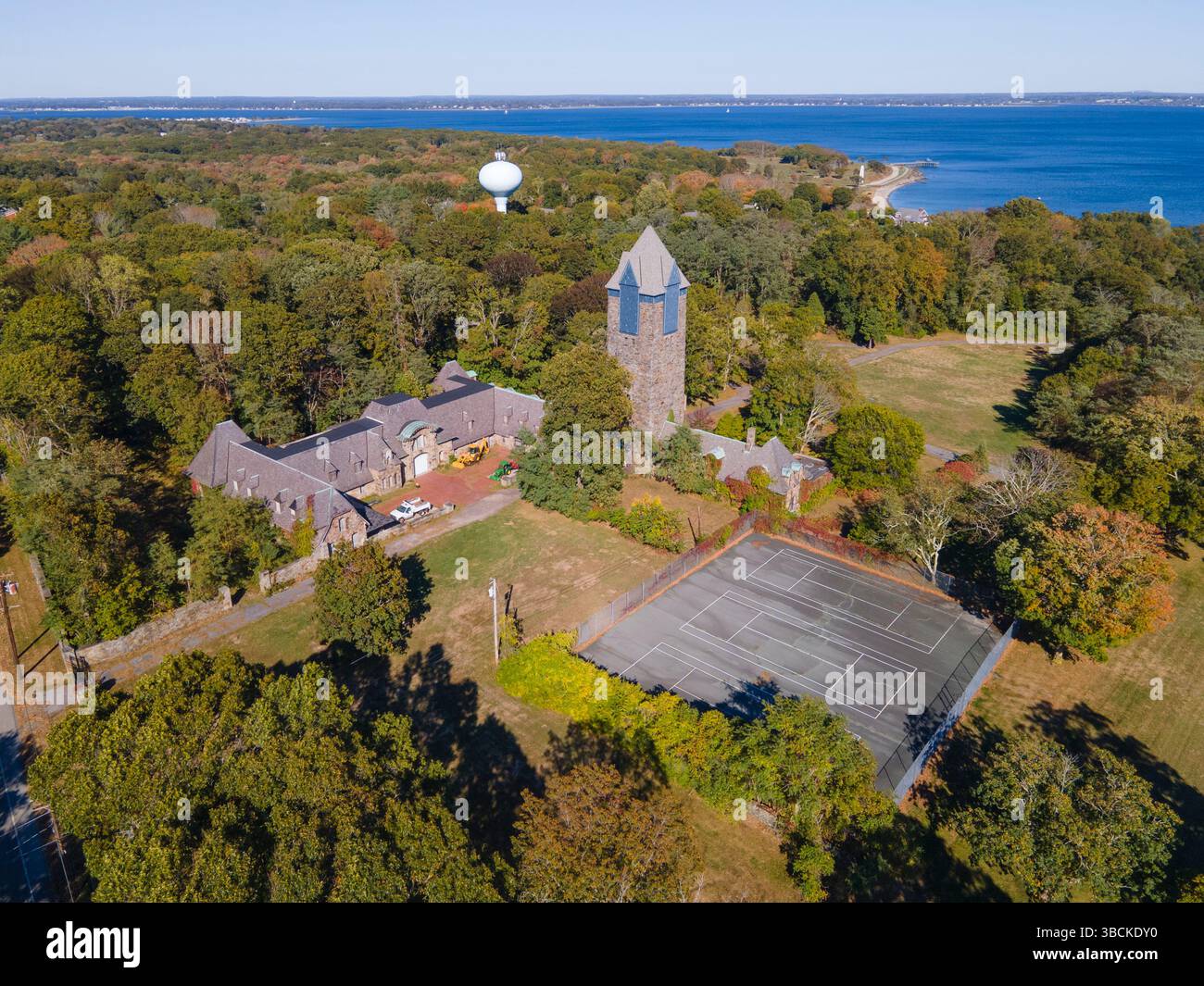 Historic Aldrich Mansion aka Indian Oaks at 836 Warwick Neck Avenue in ...