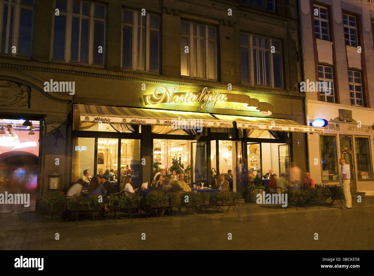 Restaurant nostalgia riga latvia hi-res stock photography and images ...