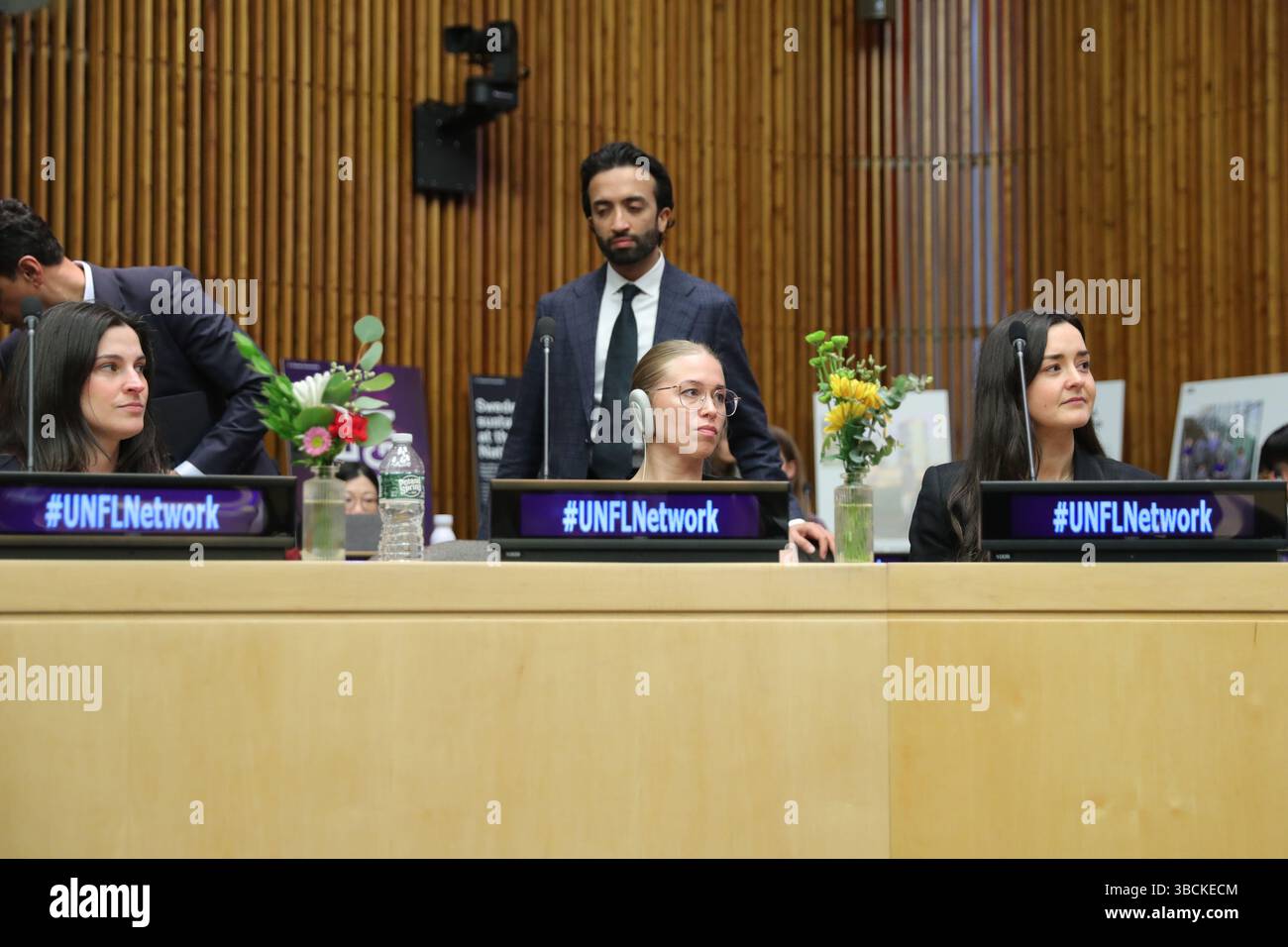 New York, NY - May 19, 2025: Global leaders, industry stakeholders, and ...