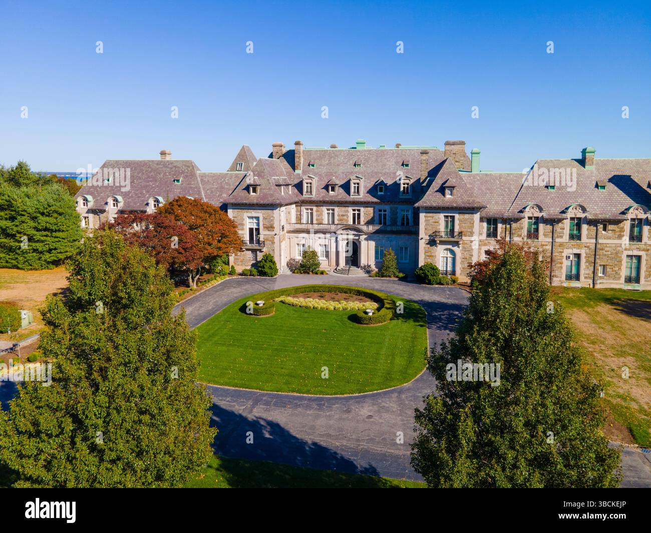 Historic Aldrich Mansion aka Indian Oaks at 836 Warwick Neck Avenue in ...
