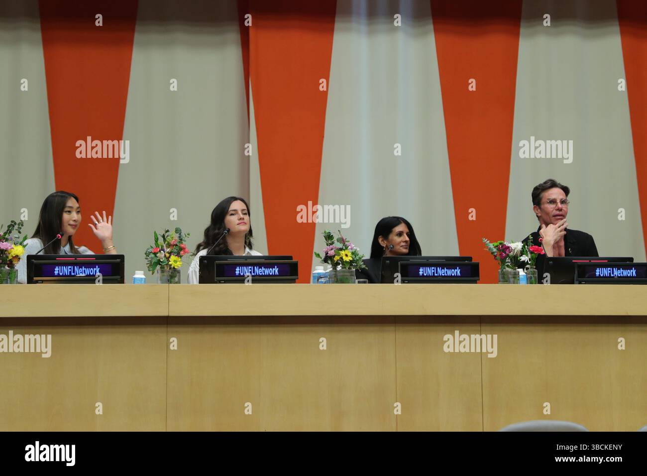 New York, NY - May 19, 2025: Global leaders, industry stakeholders, and ...