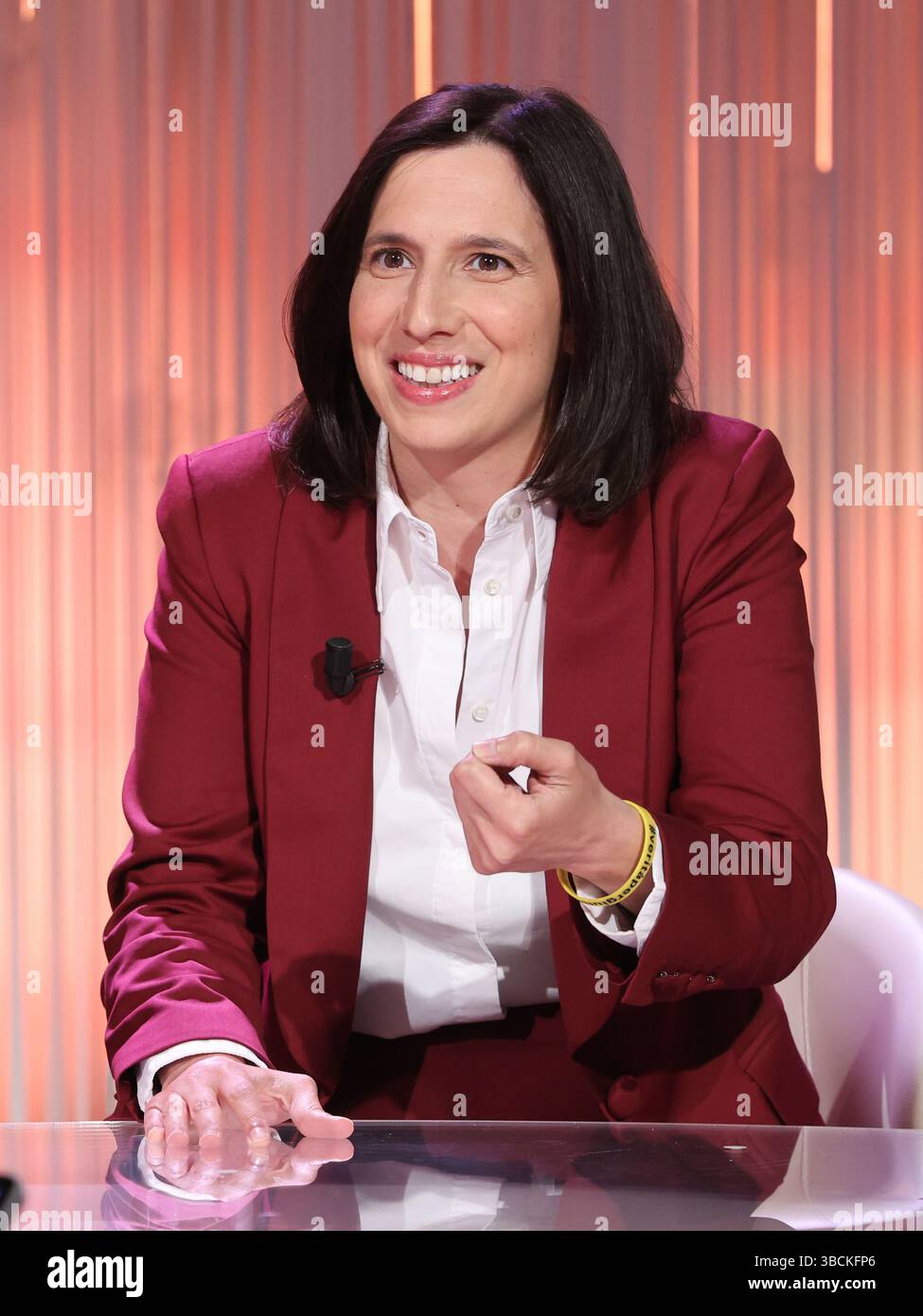 Rome, Rai studios ex Dear, TV show "Cinque minuti". In the photo: Elly ...