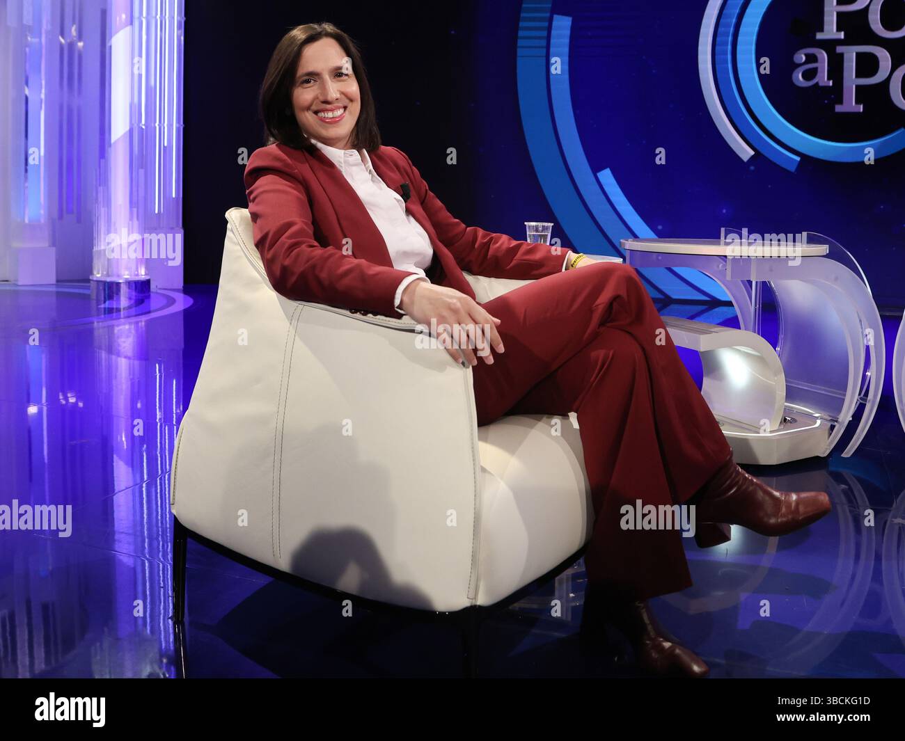 Rome, Italy. 20th May, 2025. Rome, Rai studios ex Dear, TV show "Porta ...