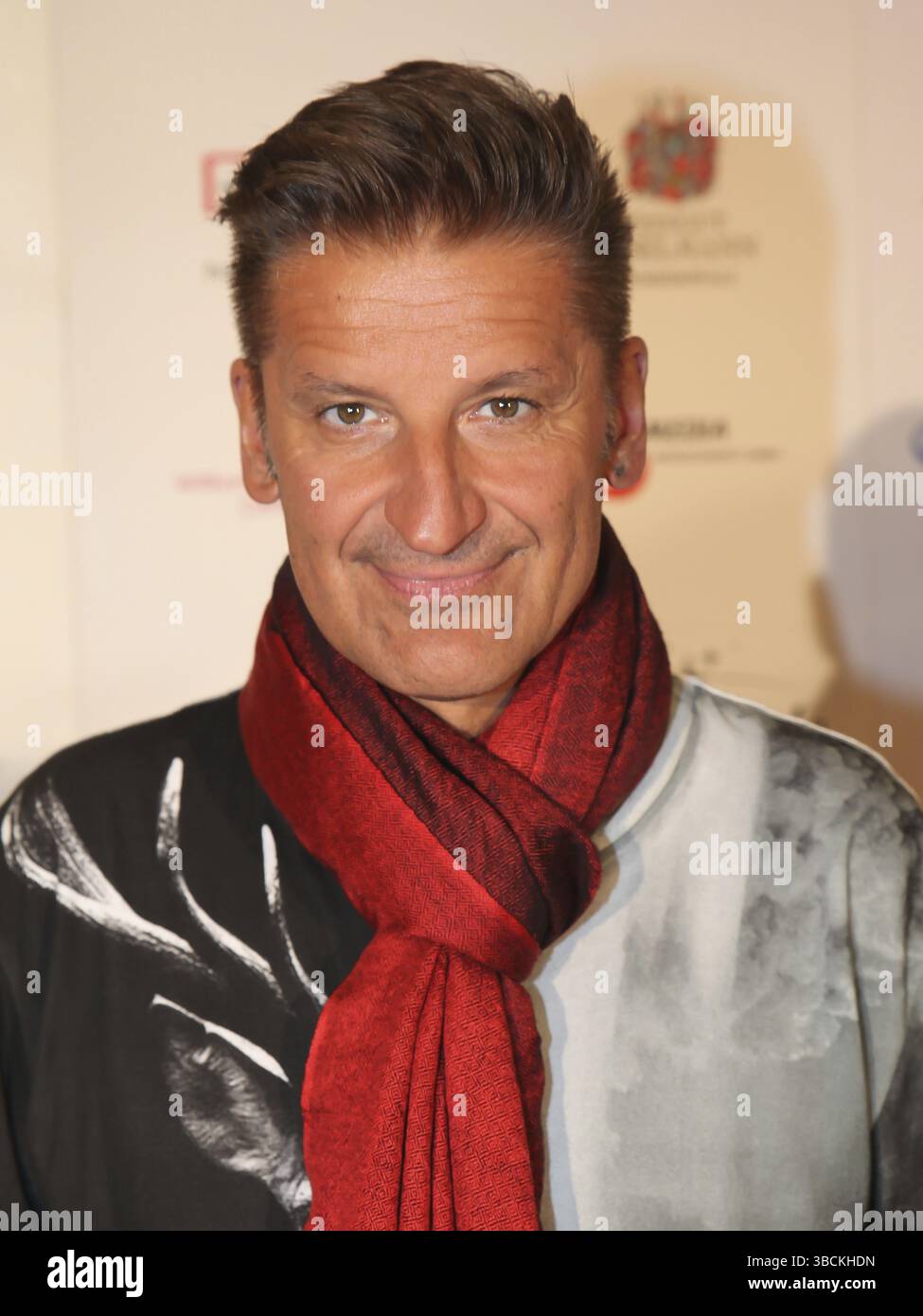 German singer Hartmut Engler Band PUR ZDF TV show Stock Photo - Alamy