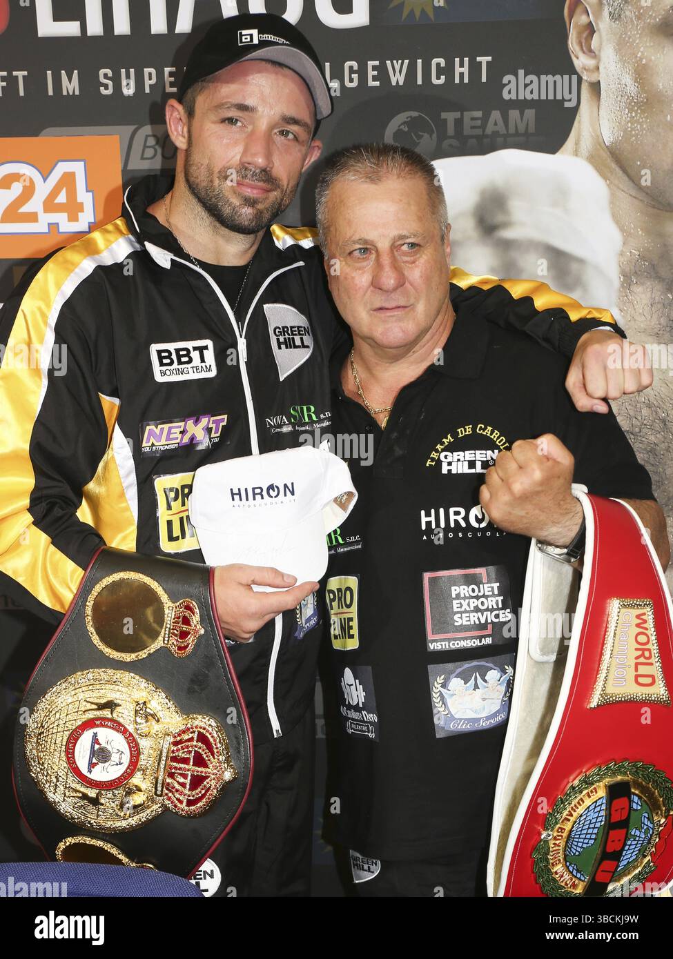 Italian boxer WBA world boxing champion super middleweight Giovanni De ...