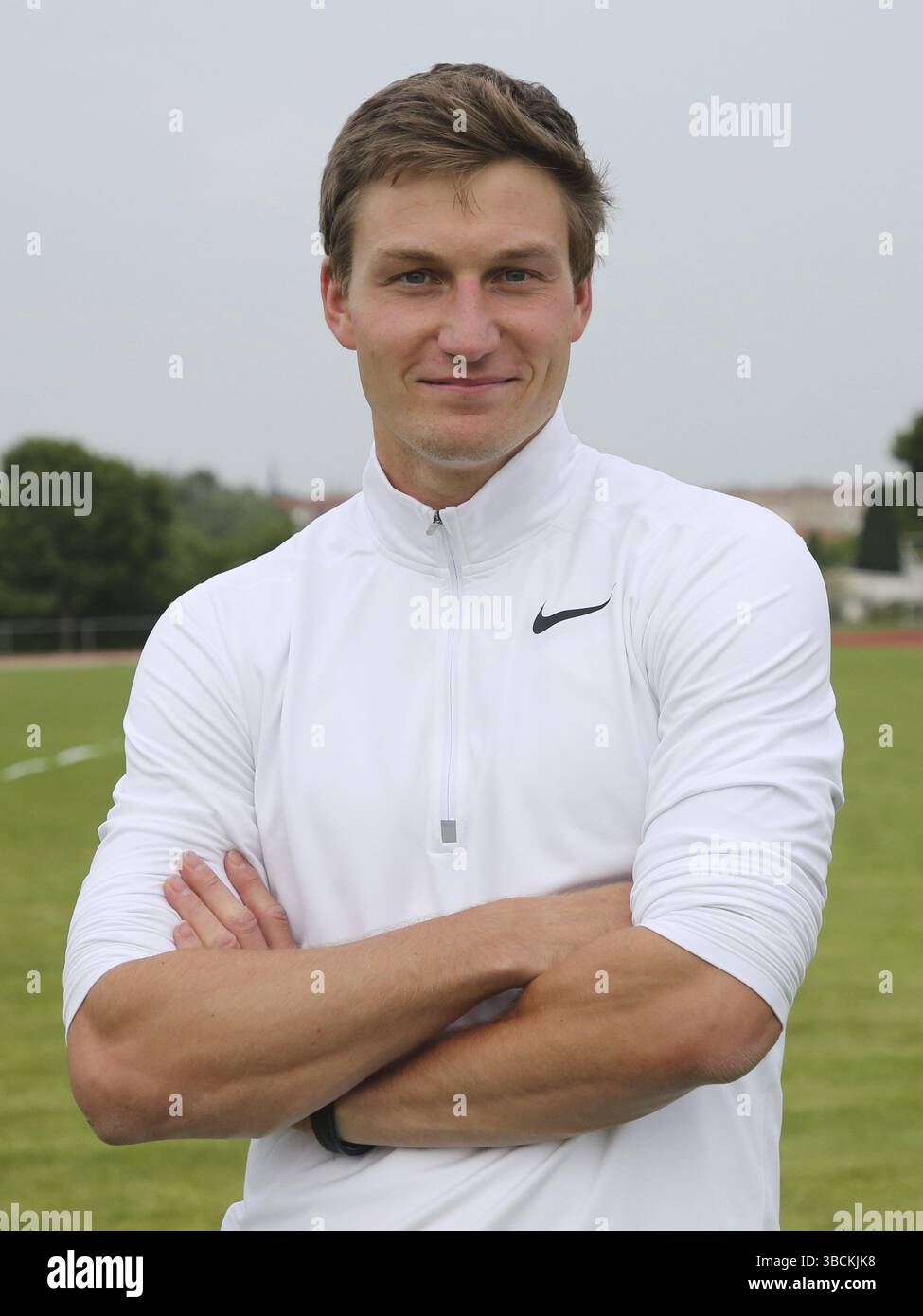 2016 Olympic champion javelin thrower Thomas Roehler (LC Jena) at the ...