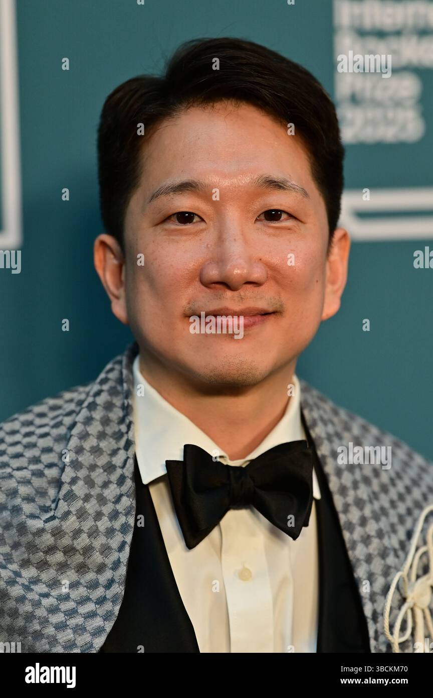 LONDON, UK. 20th May, 2025. Anton Hur at International Booker Prize ...