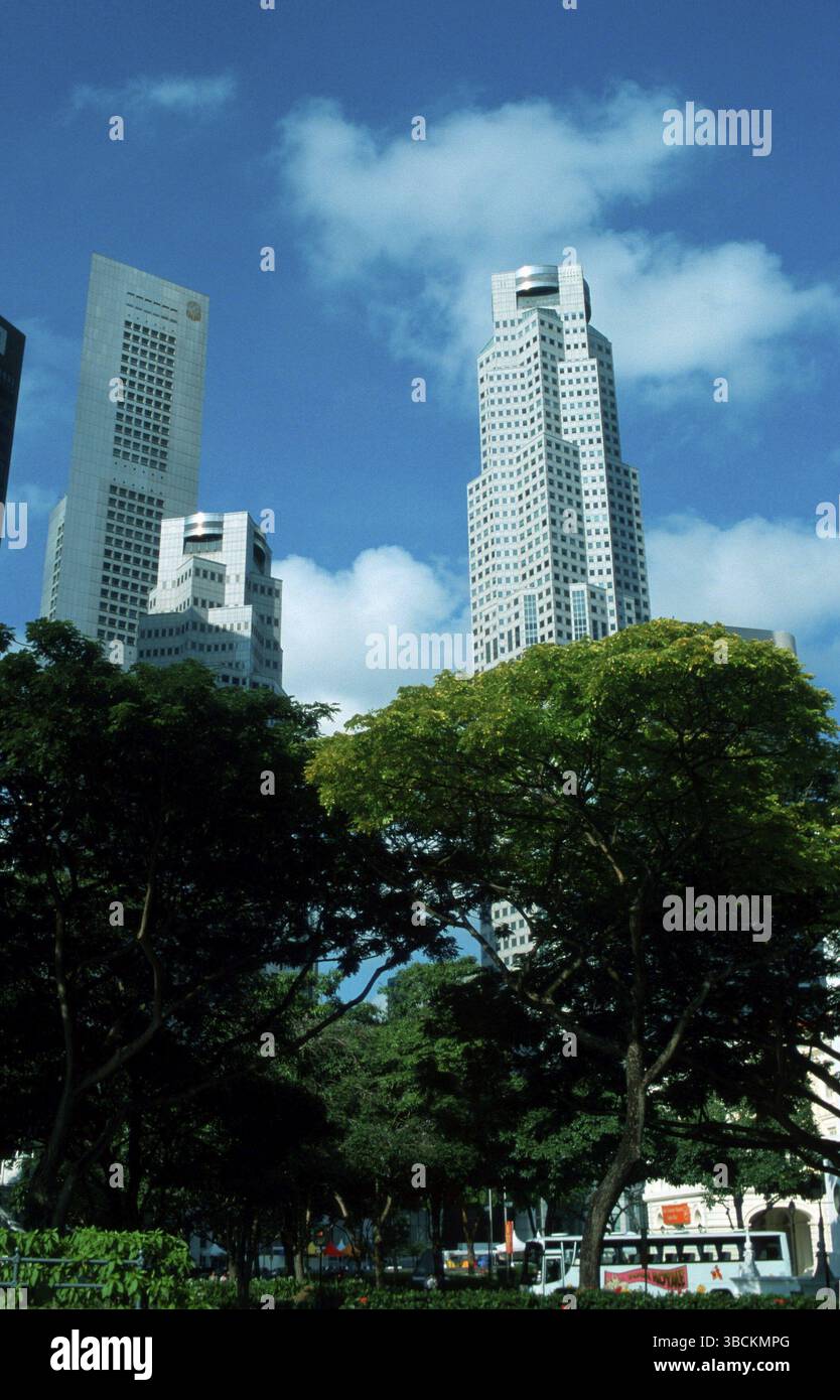 Tower blocks, Singapore, skyscrapers, Singapore, asia, vertical, Asia ...